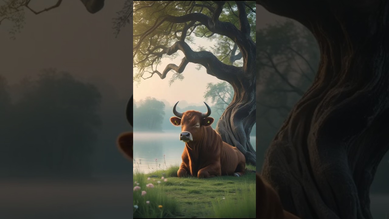 Kitten Asks the Wise Bull | Christian Short Story for Kids #shorts #ai ...