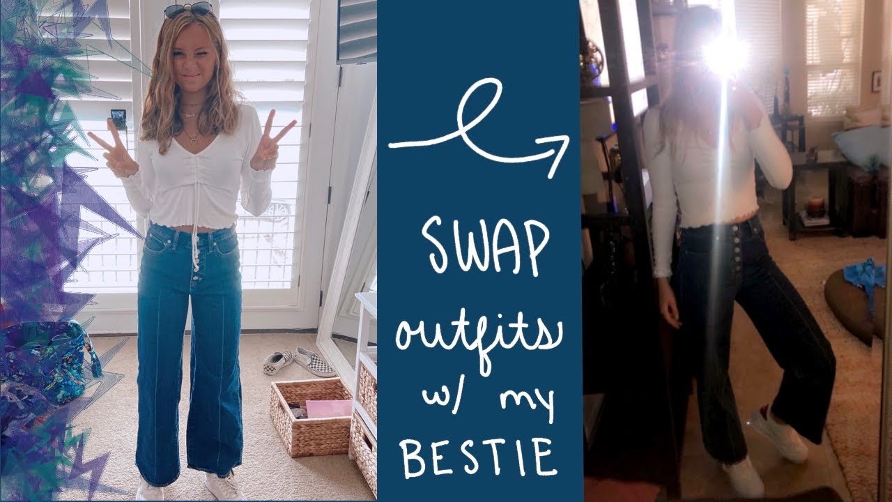 switching styles with my best friend - YouTube