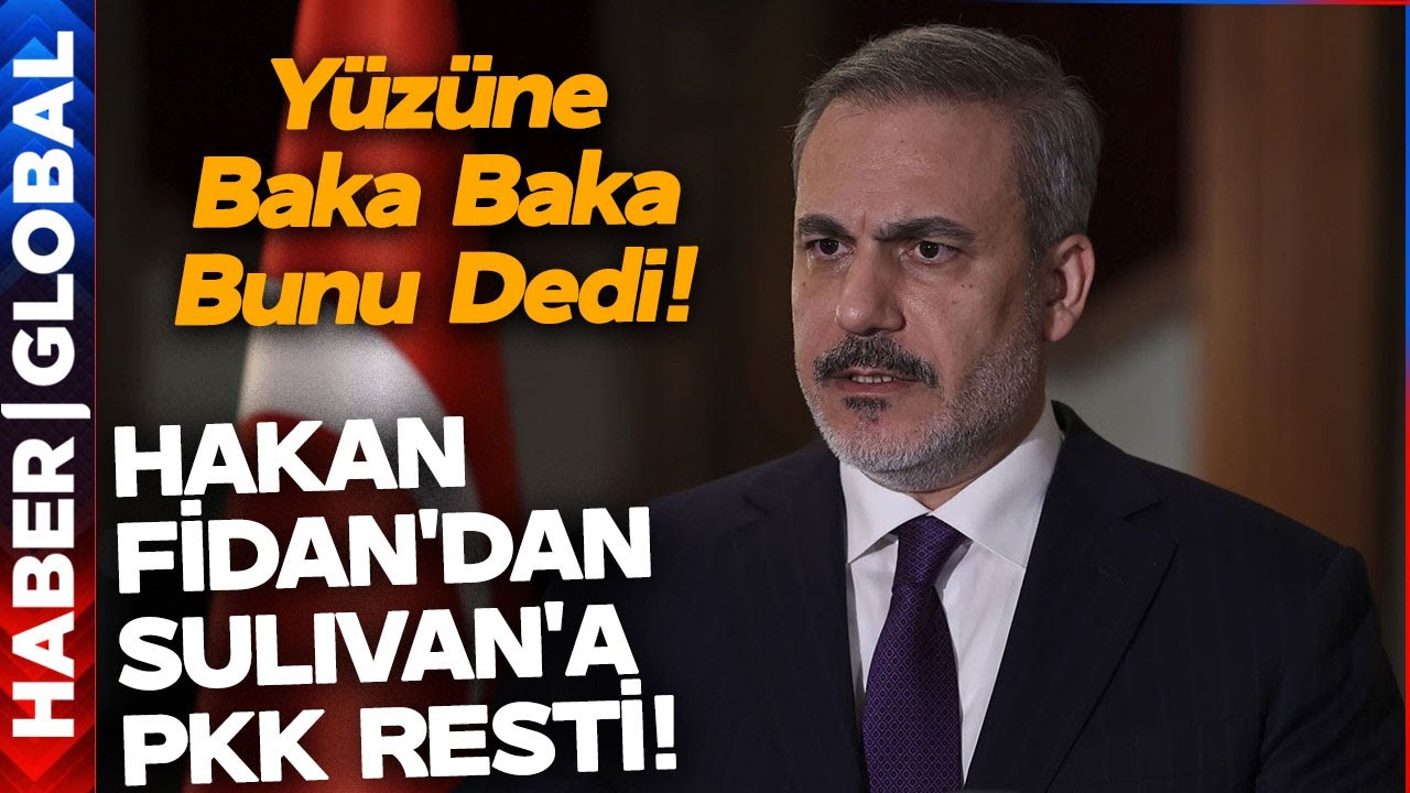 ABD'ye Giden Hakan Fidan'dan Sulivan'a PKK Resti! - YouTube