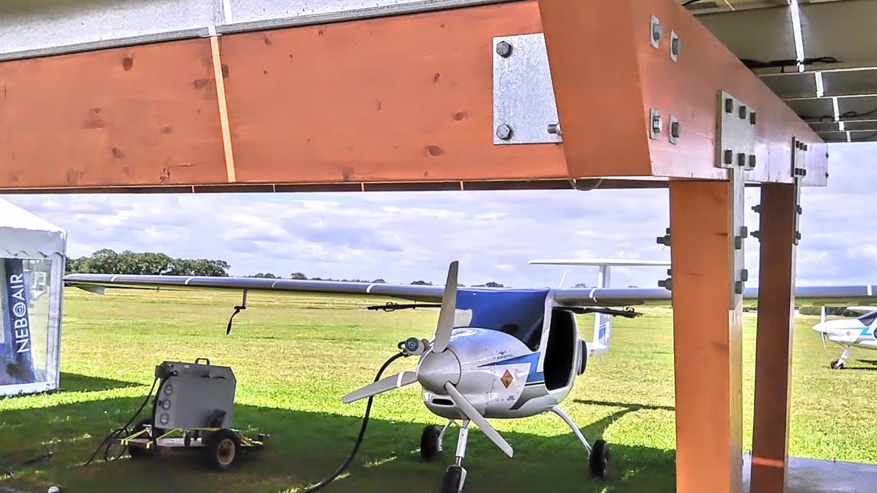 Amazing Aircraft Solar Off-Grid Charging System, 45 mins flight from ...