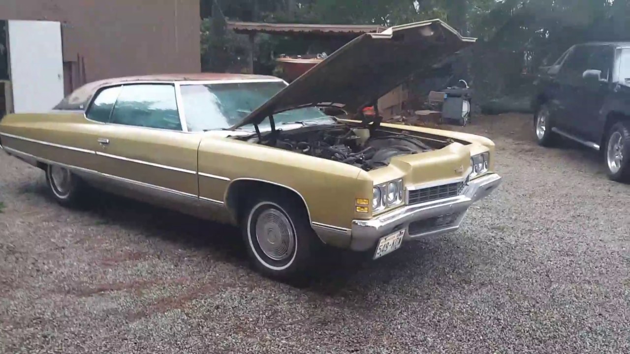 72 2 door Hard top caprice 104k miles - YouTube