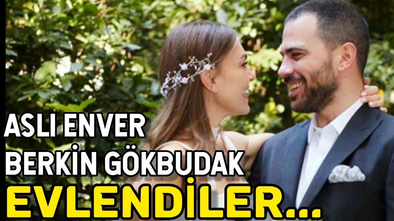 Aslı Enver ile Berkin Gökbudak Evlendi | Nikahtan İlk Kareler - YouTube