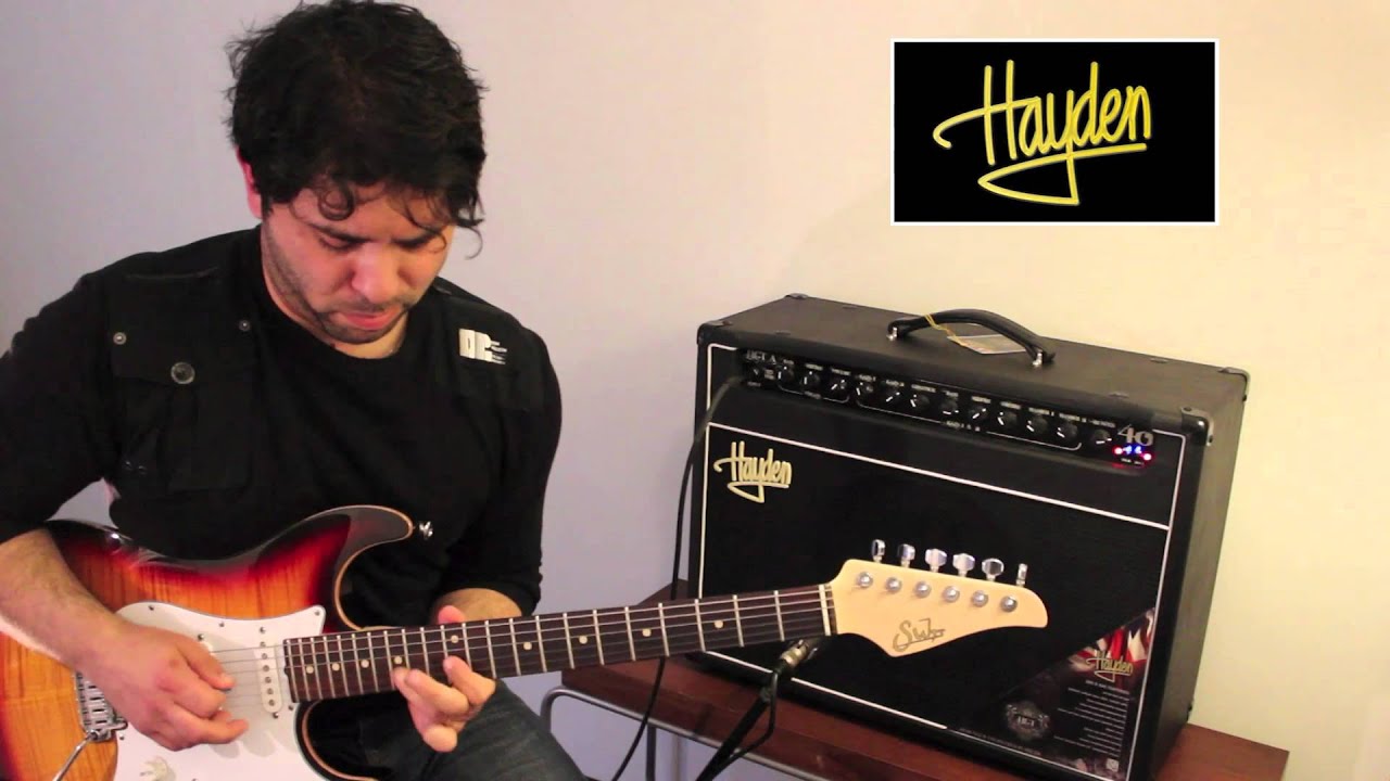Hayden Amps HGT-A 40 All Valve 1x12 Combo Demo - YouTube