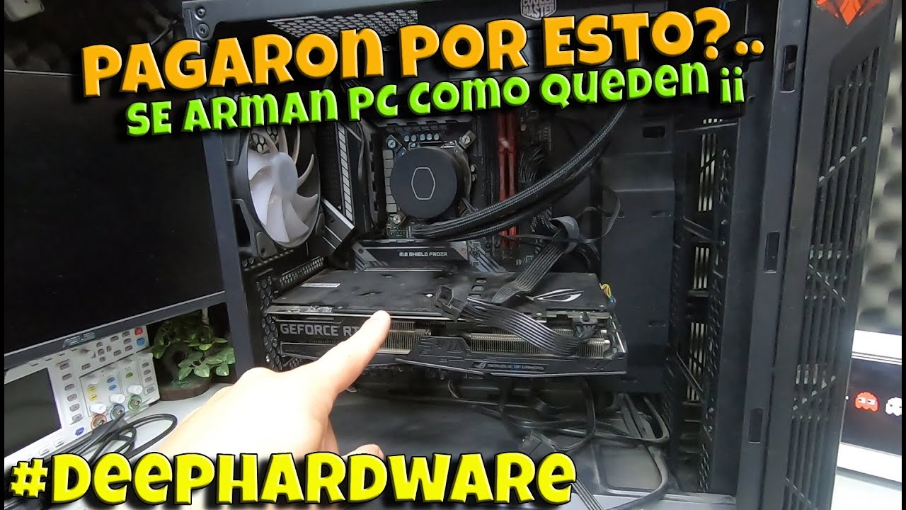 👉Ensamblarias Una PC De Este Modo??, Se Arman PC Como Queden ¡¡😆 #DEEPHARDWARE - YouTube