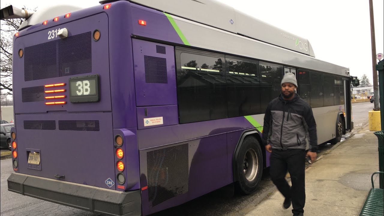 2021 Gillig BRT CNG 2311 On Route 3B - YouTube