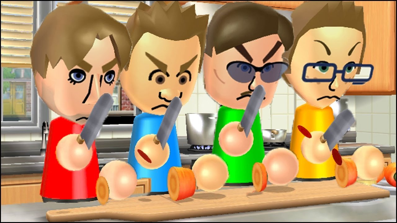 Wii Party MiniGames - Player Vs Abe Vs Vincenzo Vs Nick (4 Players On ...