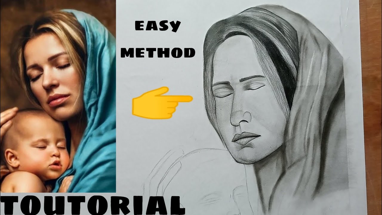 new drawing start with art line pencil ( toutorial ) - YouTube