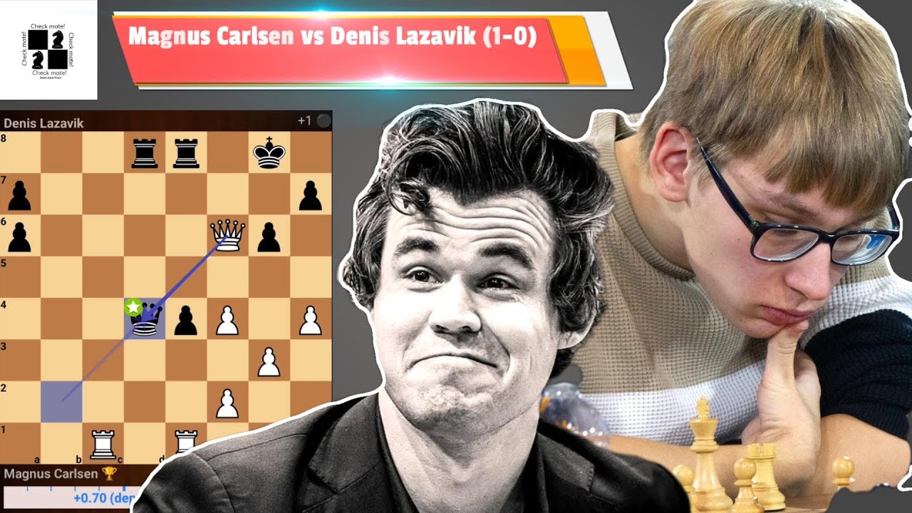 World no 1 Chess player Unforgettable Match: Magnus Carlsen vs Denis ...