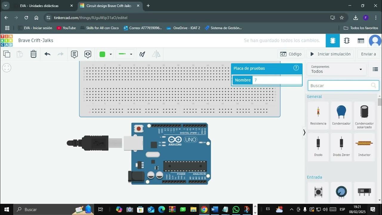 2.2.2.5 Lab - Blinking an LED using an Arduino(TinkerCad) - YouTube