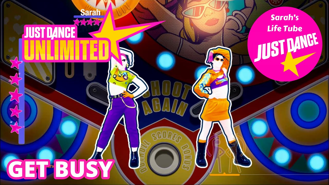 Get Busy, KOYOTIE | MEGASTAR, 2/2 GOLD, P1, 13K | Just Dance 2020 ...