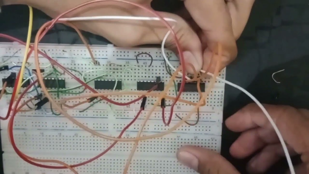 Logic Car Parking Counter Digital Logic Design Term Project YouTube