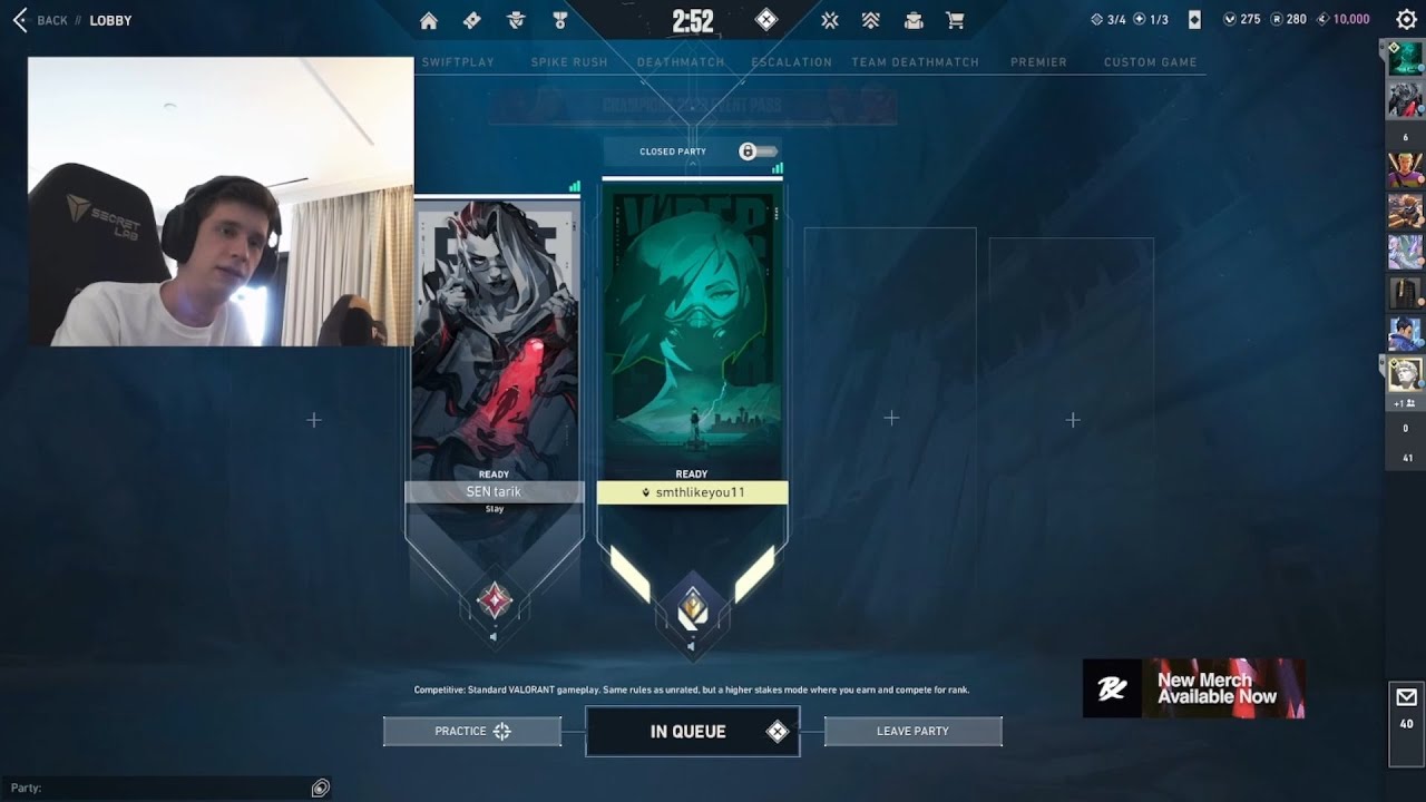 【PRX something】tarikとのduoを楽しむsmth【Valorant】 - YouTube