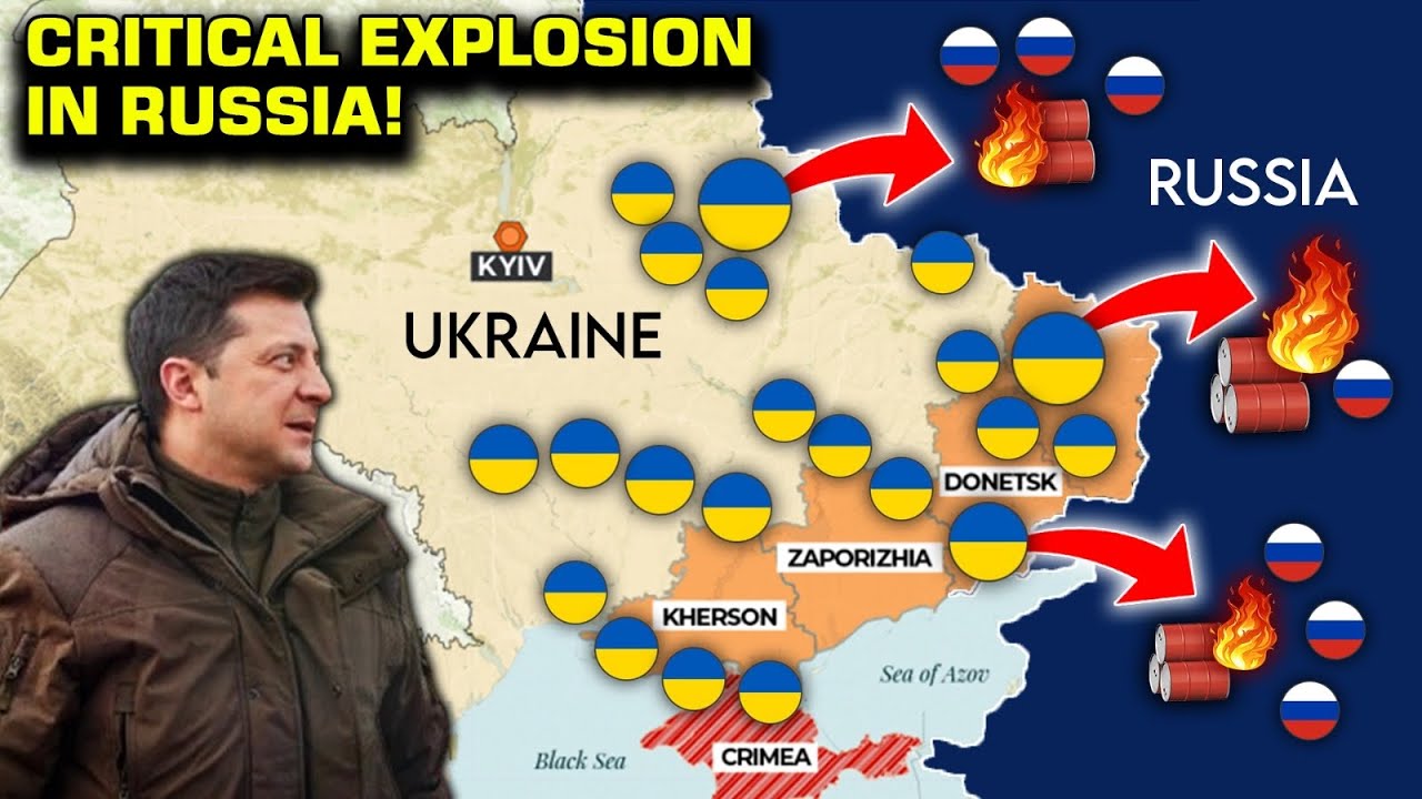 2 MINUTES AGO: An emergency call from Russia! Russian Arsenal Exploded ...
