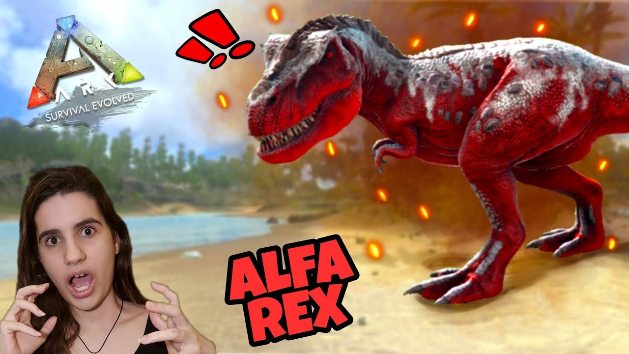 REX ALPHA TODO SOBRE ÉL Y COMO CAZARLO Ark Survival Evolved # ...