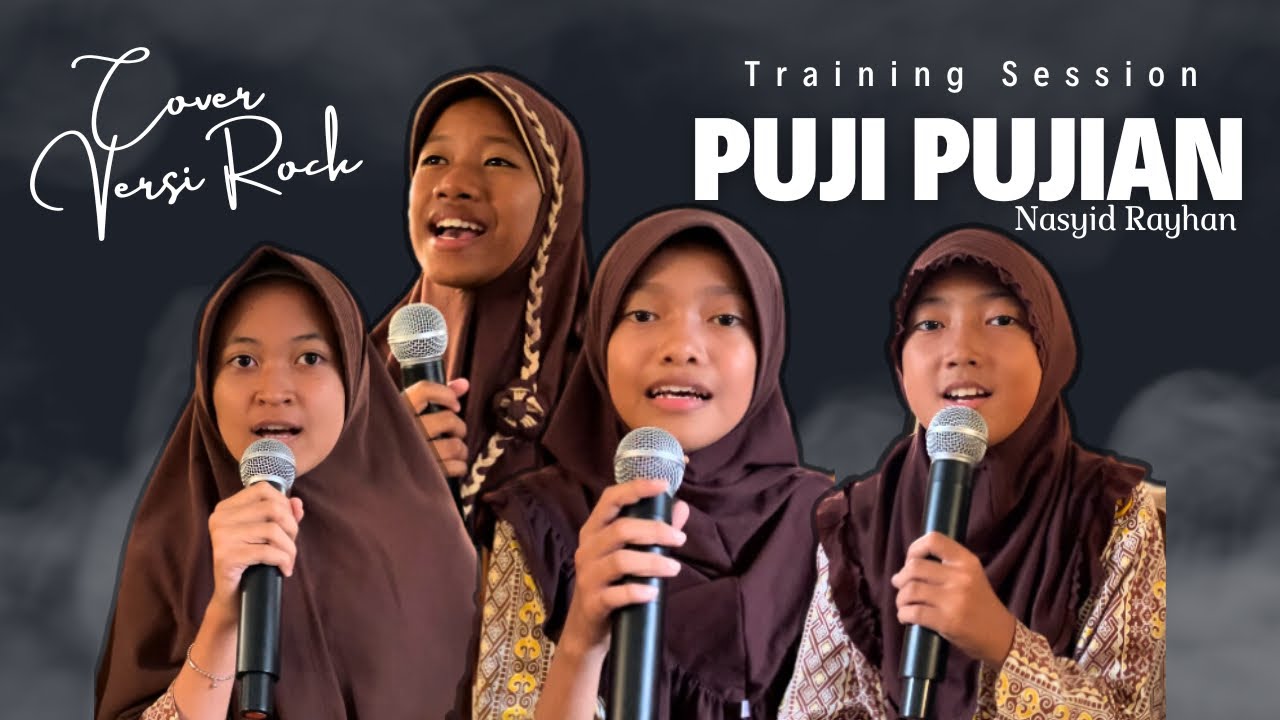 Training Cover Session Lagu Puji-Pujian by Raihan Nasyid - YouTube