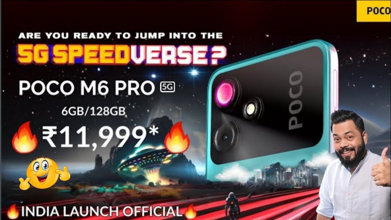 Poco M6 Pro 5G 🔥 Full Specifications, India Launch & Price | Poco M6 ...