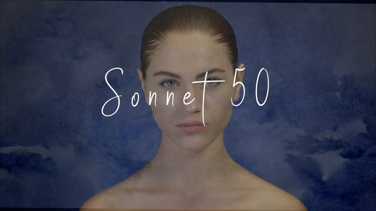 Shakespeare's Sonnet 50 - "How heavy do I journey on the way," - YouTube