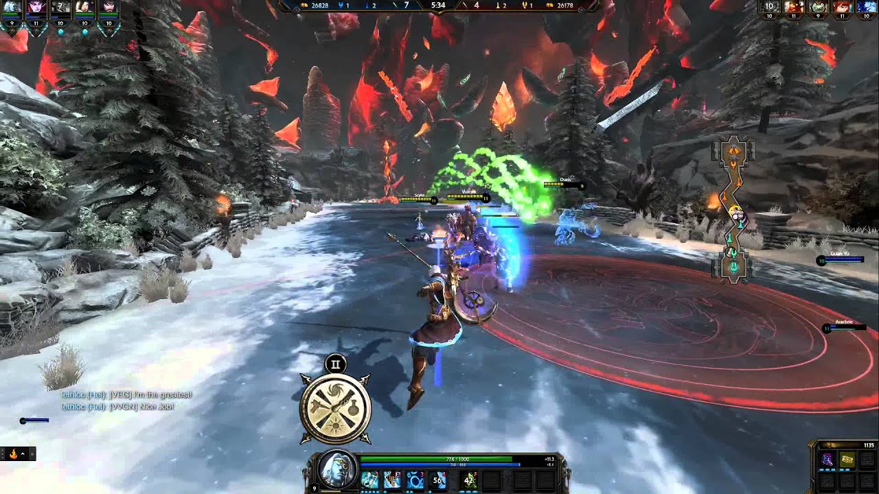 Smite Assault Gameplay - Chronos - YouTube