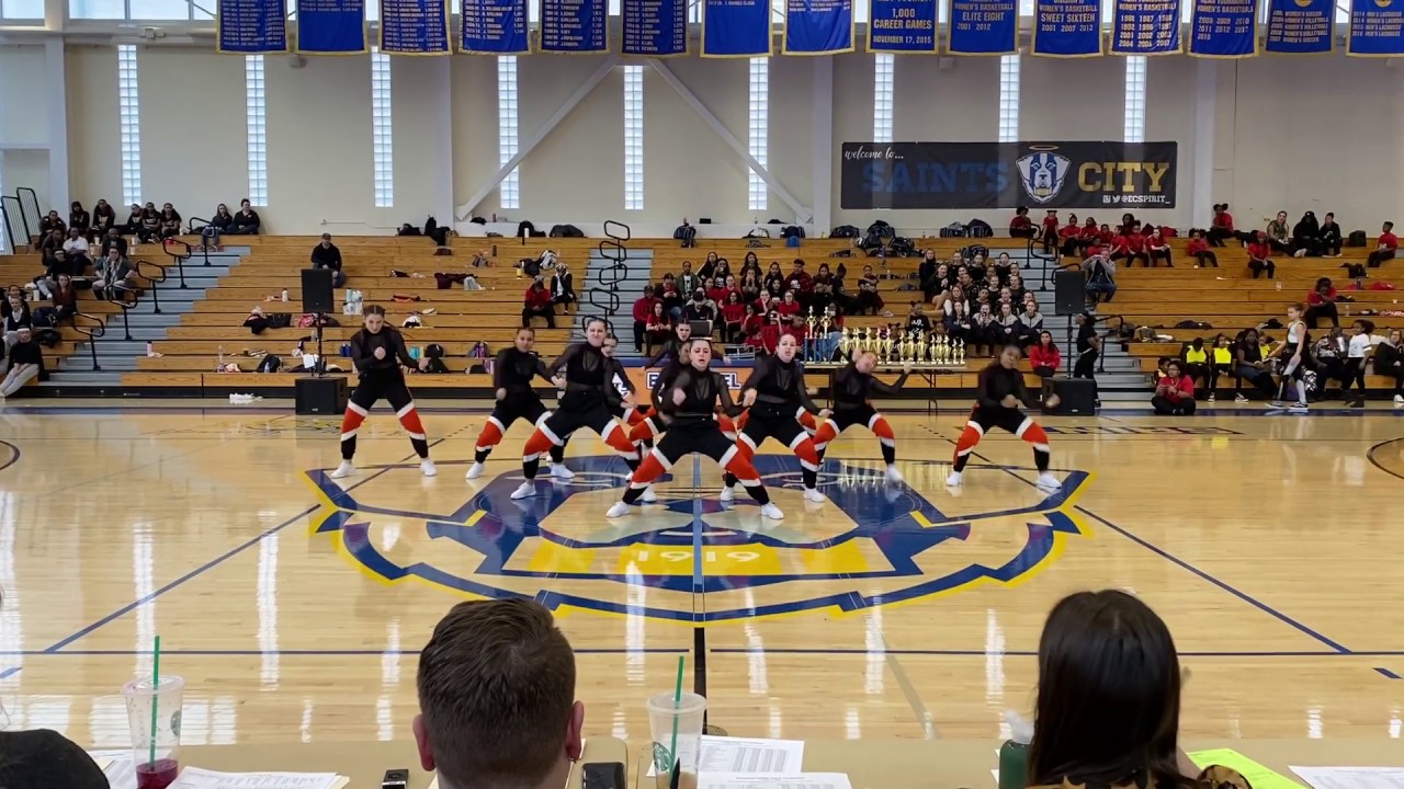 NNHS Dance Team - Emmanuel College Dance Competition Winter 2020 - YouTube