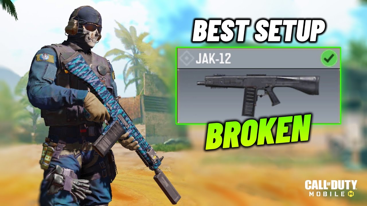 New JAK-12 Gunsmith Class Setup CODM | Jak12 Best Attachments Cod ...