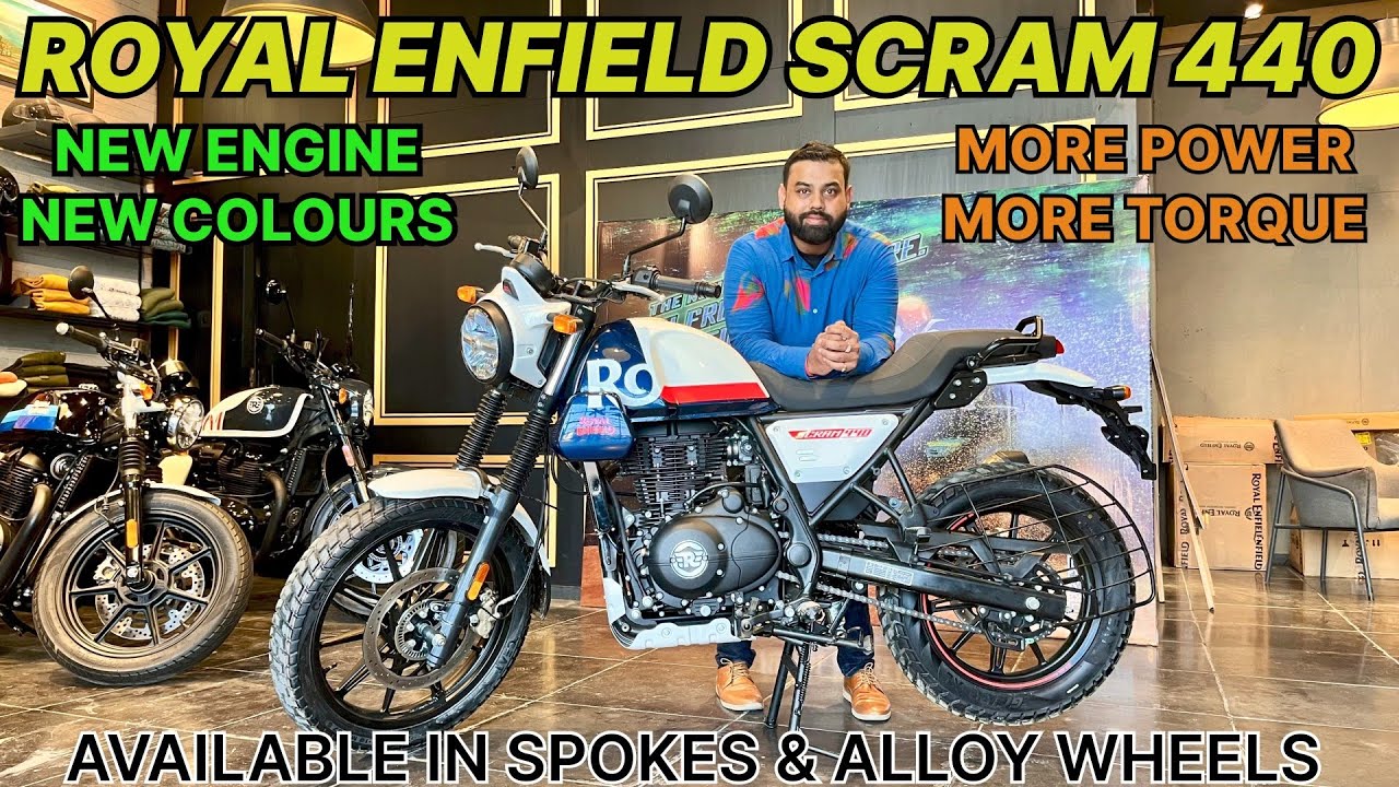 Royal Enfield Scram 440 Review | Affordable ADV | Starts @ ₹2.08Lakhs ...