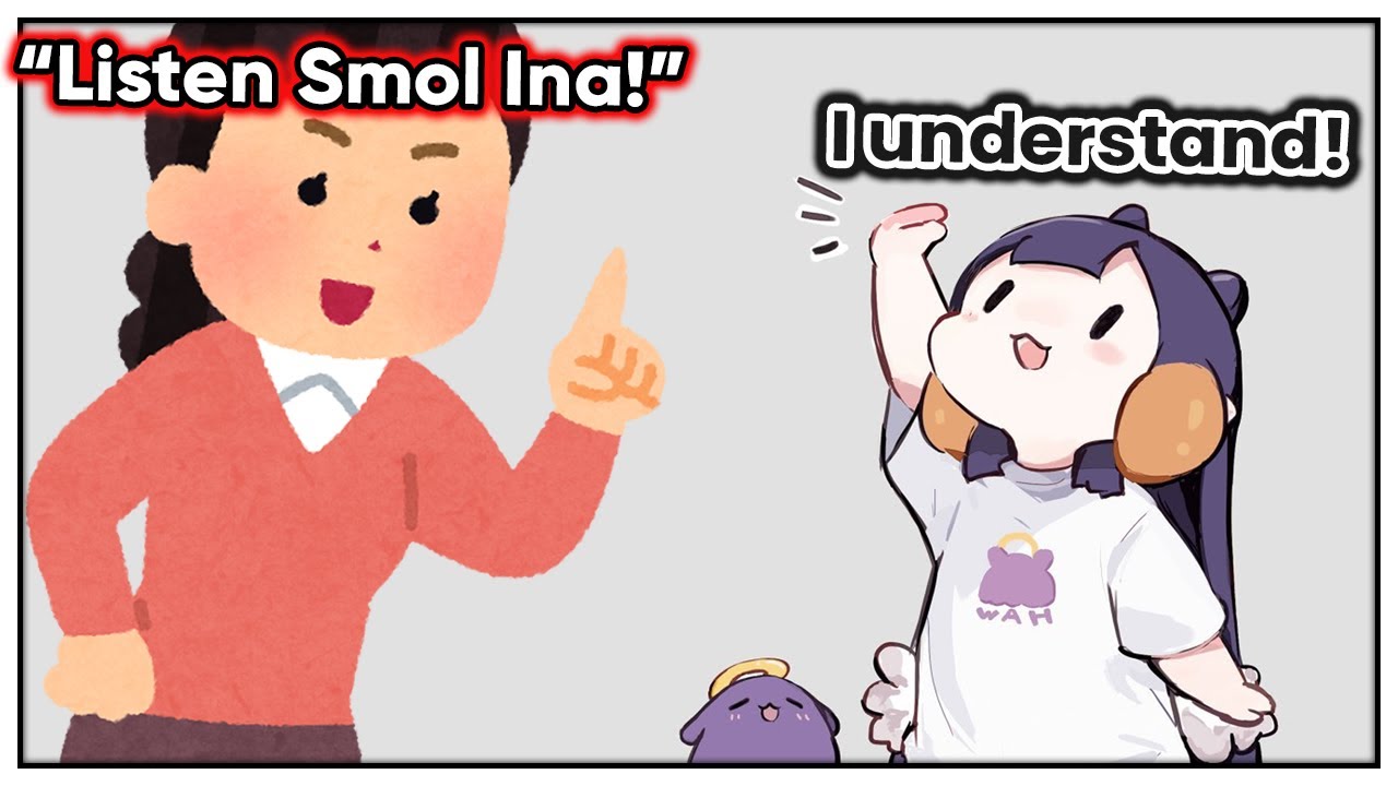 Smol Ina finally understood the teaching of Mama'nis - YouTube