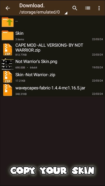 How To Add Skin In PojavLauncher || How To Change Skin In PojavLauncher || #pojavalauncher - YouTube