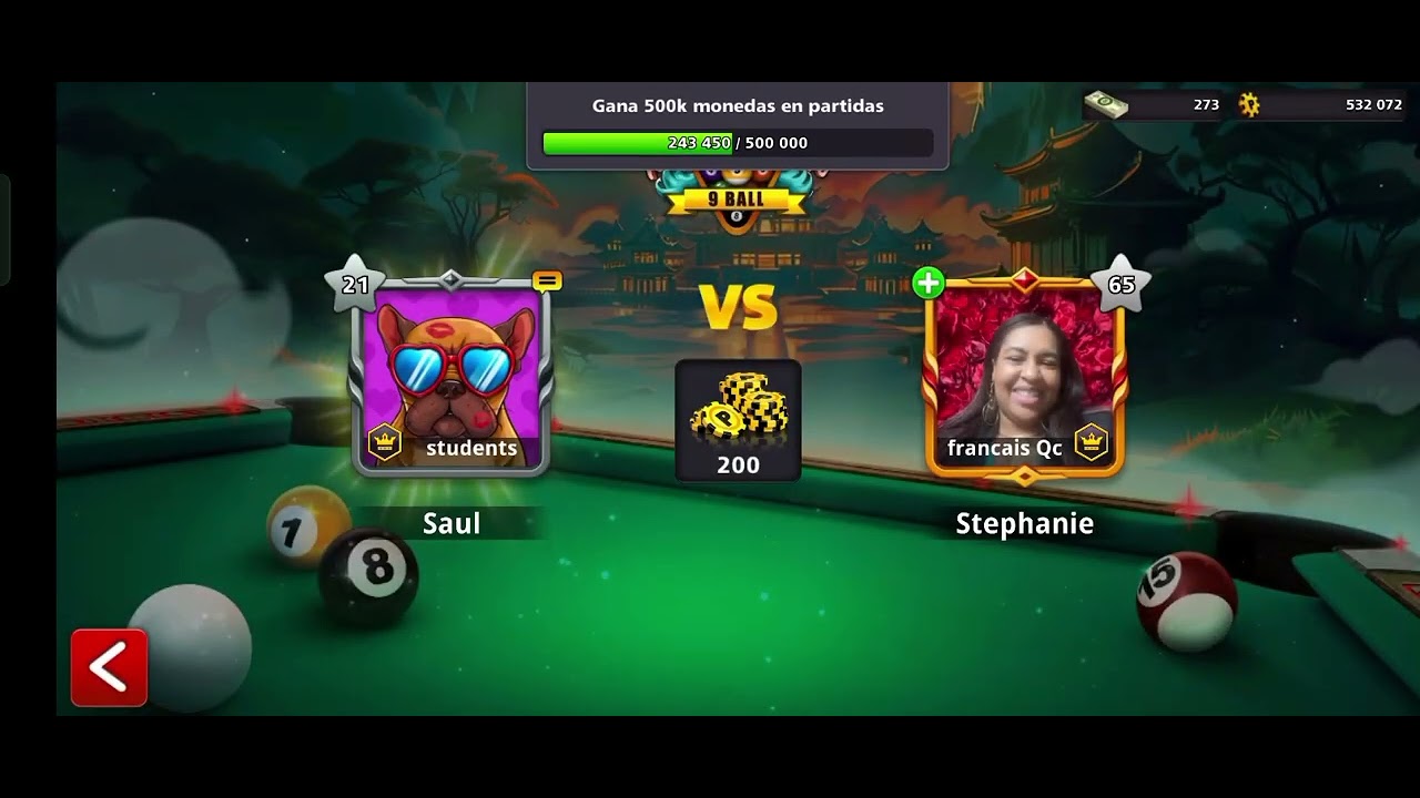 jugando 8 ball pool - YouTube