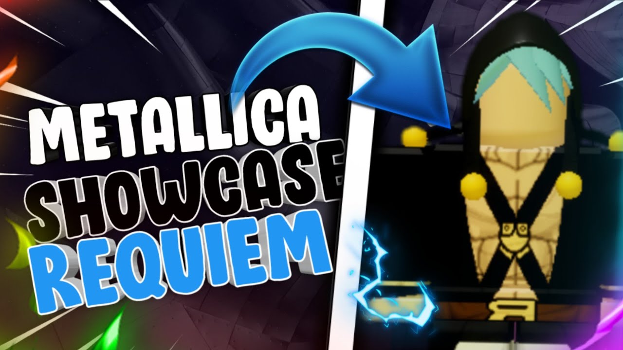 [ JoJo Blox ] [ Showcase ] Metallica & Metallica Requiem Profile - YouTube