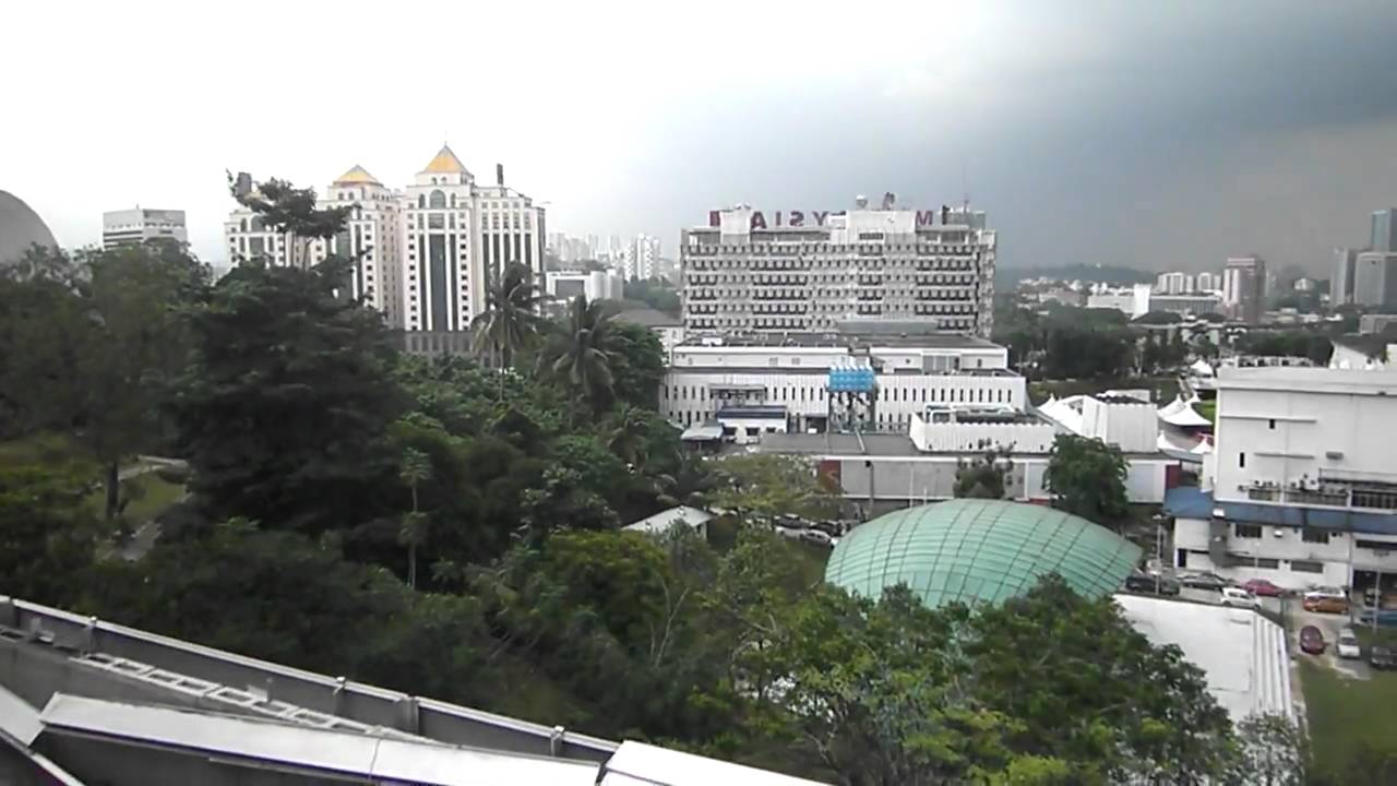 RTM Angkasapuri Kuala Lumpur Malaysia 2010 sky panorama - YouTube