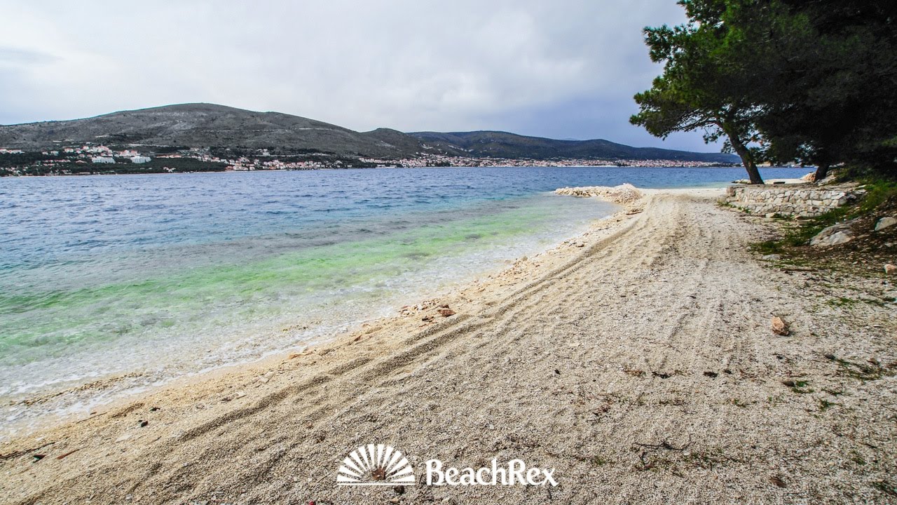 beach Stari Porat, island Čiovo, Okrug Donji, Croatia - YouTube