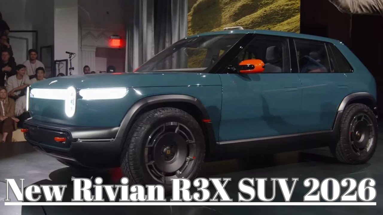 Brand's First Performance Electric Vehicle | New Rivian R3X SUV 2026 ...