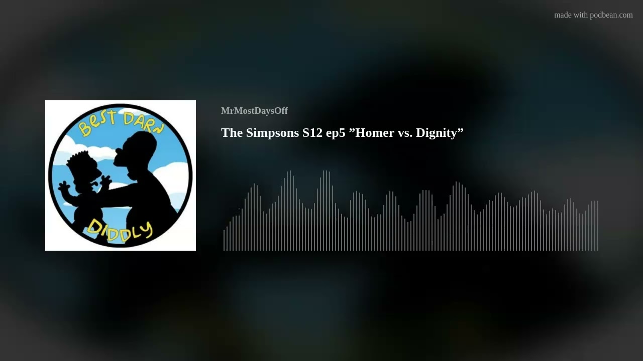 The Simpsons S12 ep5 ”Homer vs. Dignity” - YouTube