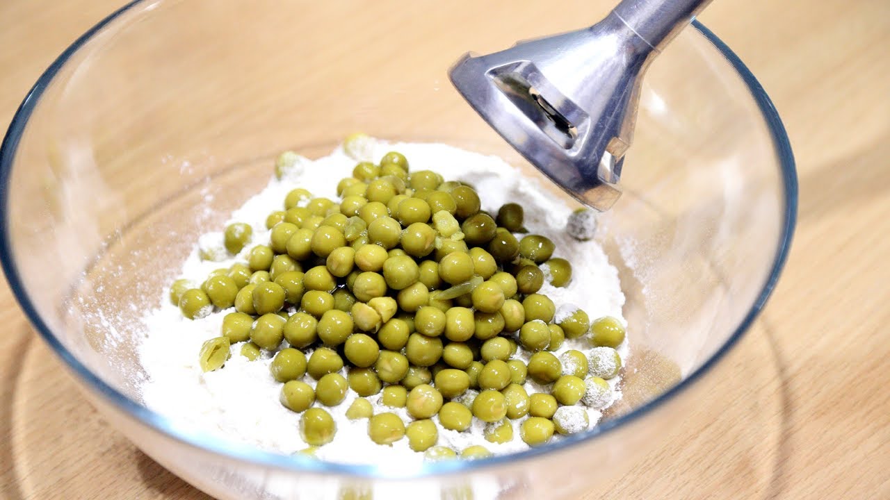 Just mix peas with flour and you will get amazing results! - YouTube