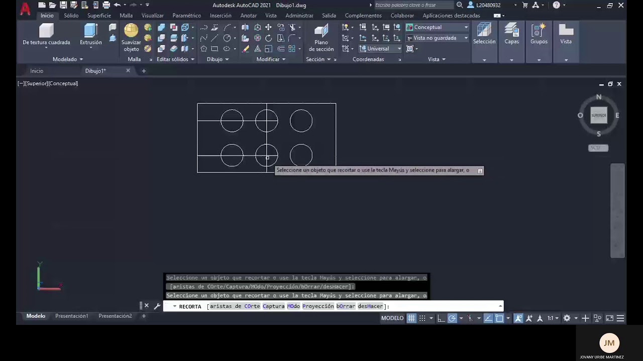 Dibujo de LEGO en AutoCAD-3D - YouTube