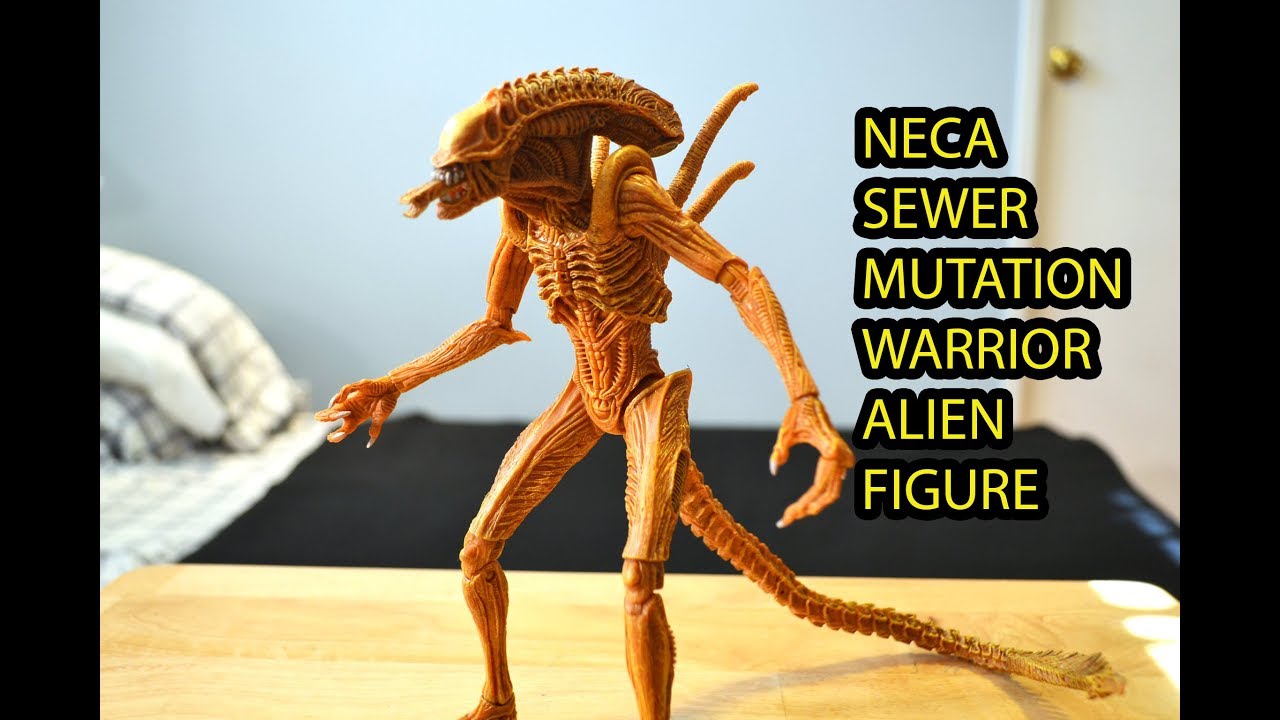 Neca SDCC 2017 Exclusive SEWER MUTATION WARRIOR ALIEN 7" scale Figure ...