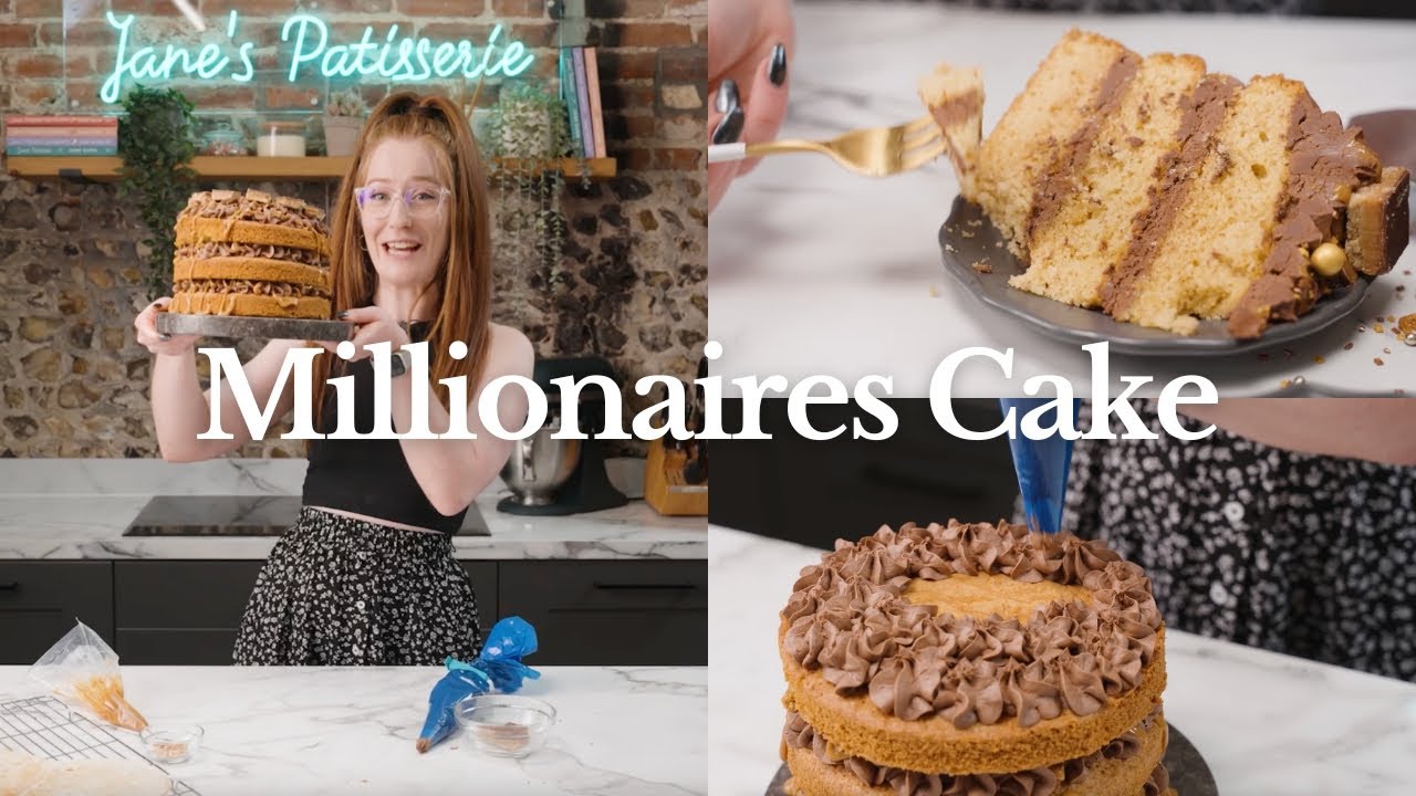 Millionaires Cake Recipe | Jane’s Patisserie - YouTube