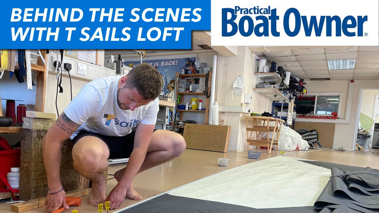 How sails are made – behind the scenes at a sail loft - YouTube