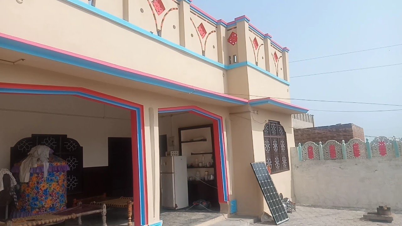 village house design . simple ghar ka naksha - YouTube