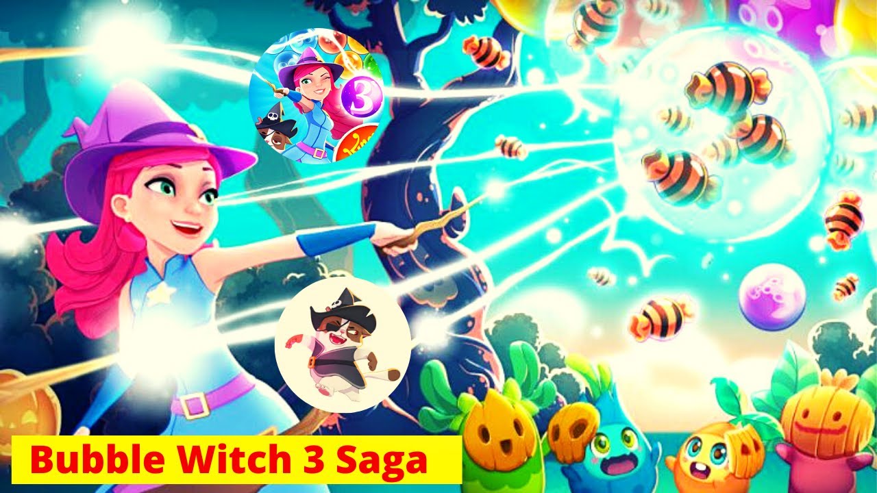 Amazing Bubble Witch 3 Saga - TubeBox Kids - YouTube