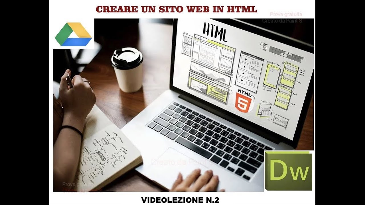 Puntata n.2 di HTML : Struttura del testo e inserimento immagini da pc ...