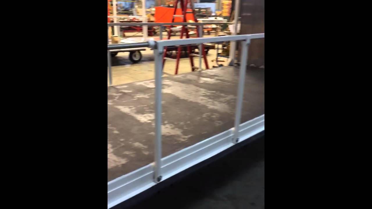 Low Boy Trailer with Retractable Side Railing & Ramps - YouTube