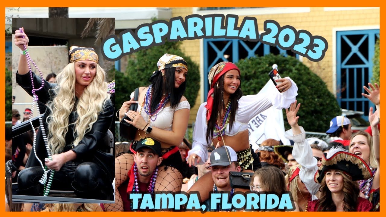 Gasparilla Pirate Fest 2023 - Bead Tossing Extravaganza - Tampa ...