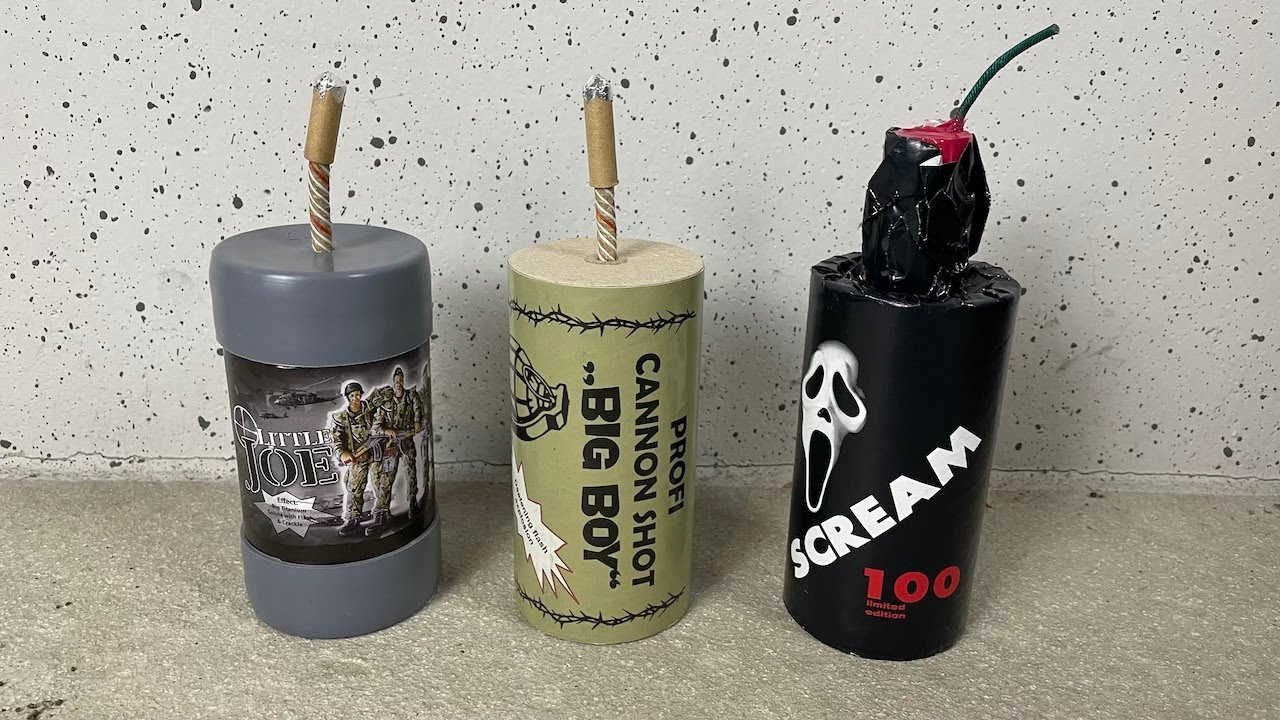 Scream 100 | Big Boy | Little Joe | Polenböller Vergleich | XXL ...