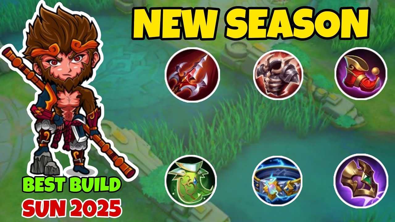 SEMI TANK SUN IS BROKEN! (must try!💀) SUN BEST BUILD ~ MLBB - YouTube