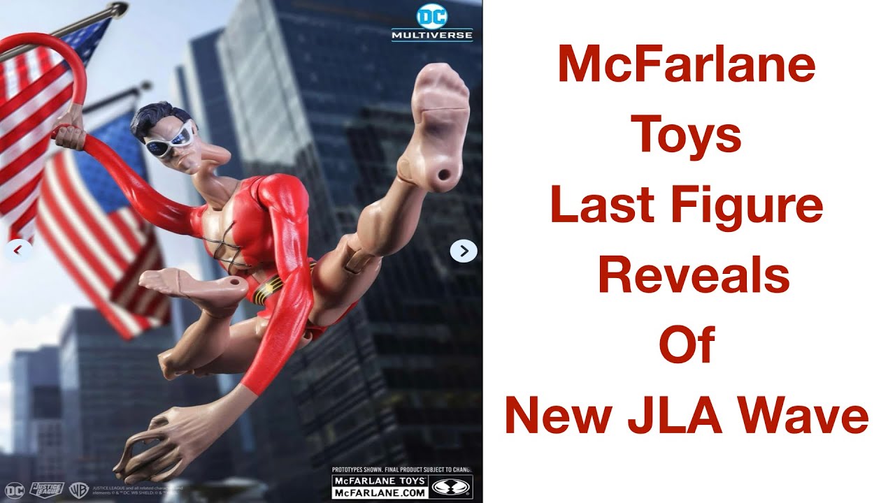 LAST Teaser of New McFarlane Toys DC Multiverse JLA Wave Plastic Man ...