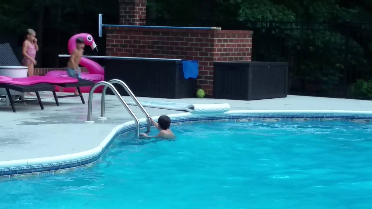Pool fun - YouTube