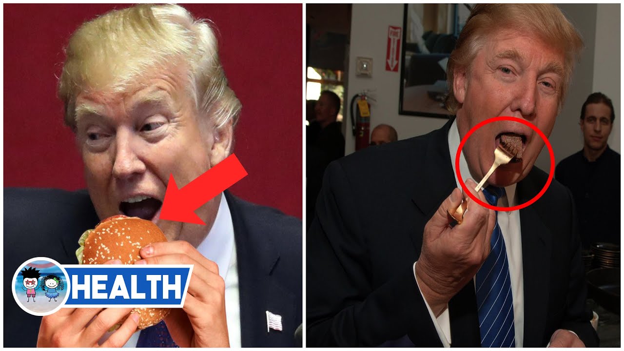 What Donald Trump Eats In A Day | President Trump's Meals - YouTube