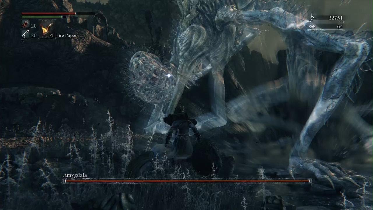 Bloodborne Amygdala Boss - YouTube