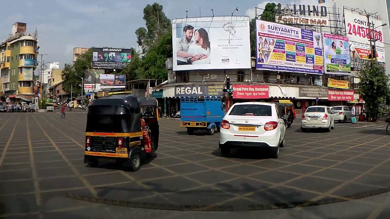 Driving around pune | Prabhat Road | Alka Talkies | Navi Peth ...